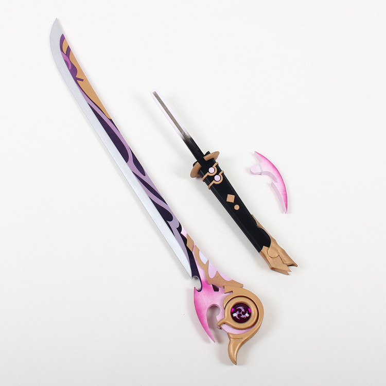 Genshin Impact Raiden Shogun Mistsplitter Reforged Cosplay Prop C00726 ...