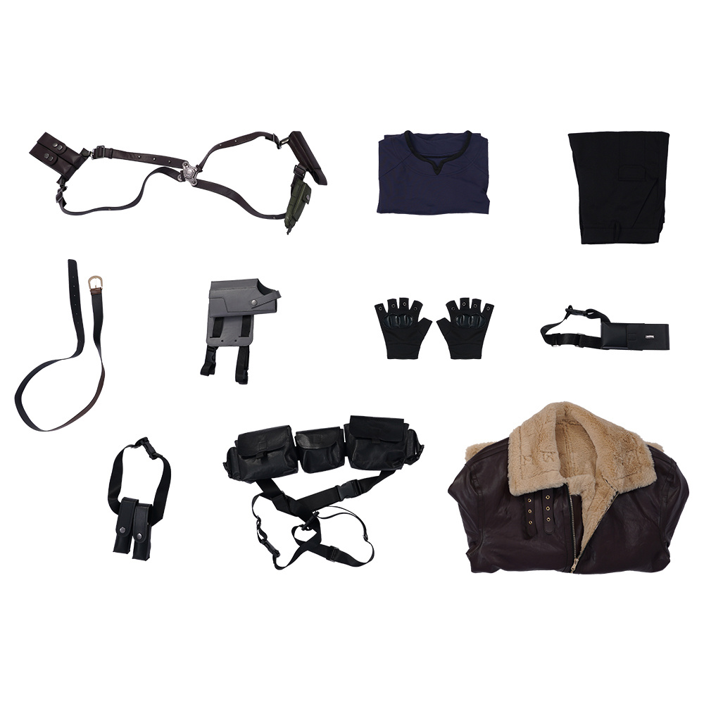 Game Resident Evil 4 Remake Leon S Kennedy Cosplay Costume Best