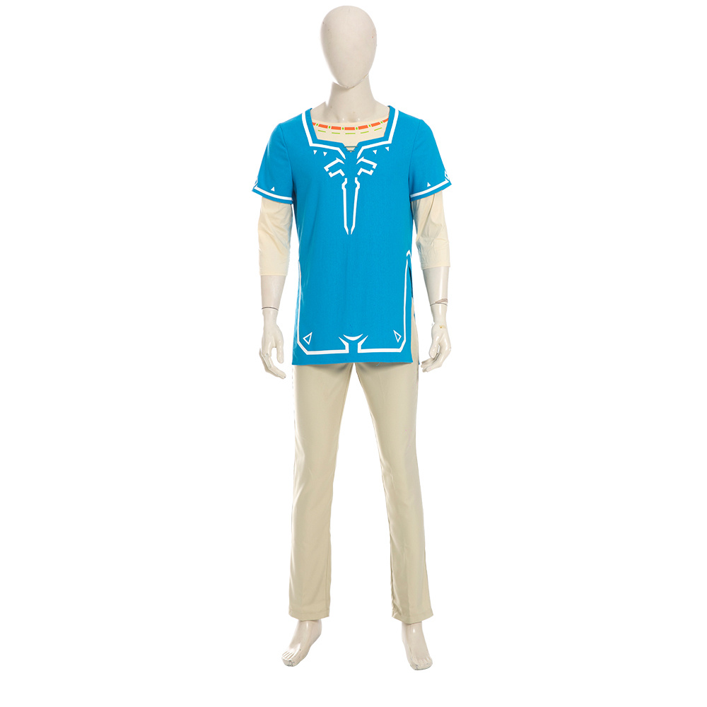 The Legend of Zelda: Breath of the Wild Link Champion's Tunic Cosplay ...