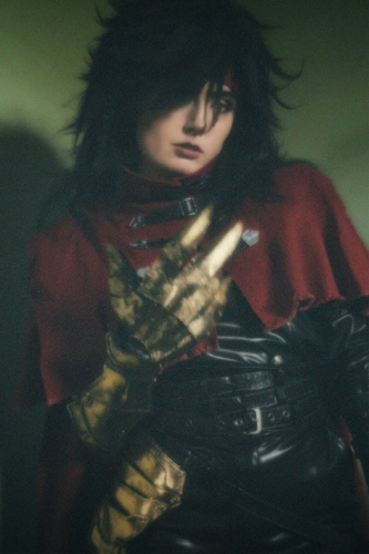 Final Fantasy VII Vincent Valentine Cosplay Costume C09088 Upgraded ...