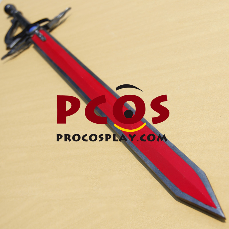 Final Fantasy VII FFVII Genesis Rhapsodos Red Sword Cosplay D272 - Best ...