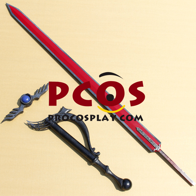 Final Fantasy VII FFVII Genesis Rhapsodos Red Sword Cosplay D272 - Best ...