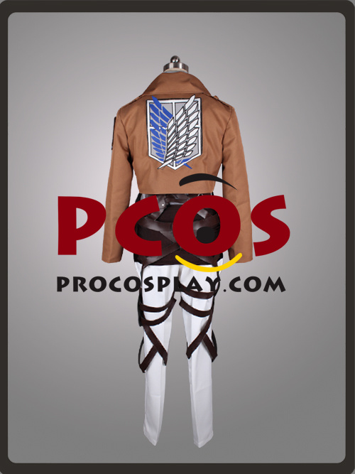 Shingeki no Kyojin Levi Rivaille Recon Corps Cosplay Costume. - Best ...