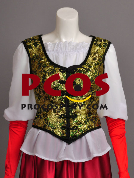 Once Upon a Time Ruby's Red Riding Hood Damask Cloak Cosplay Costume ...