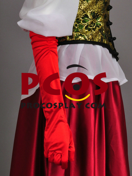 Once Upon a Time Ruby's Red Riding Hood Damask Cloak Cosplay Costume ...