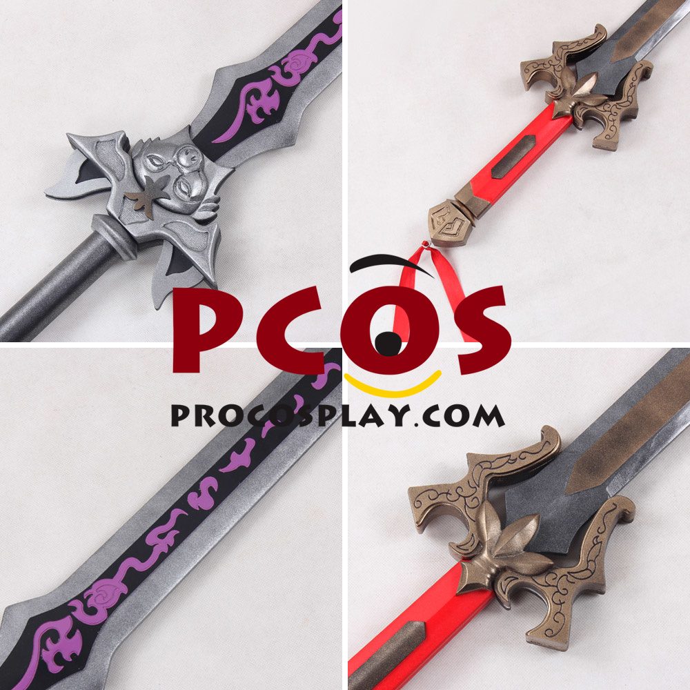 Dynasty Warriors 8 Liu Bei Cosplay Double Sword mp002479 - Best ...