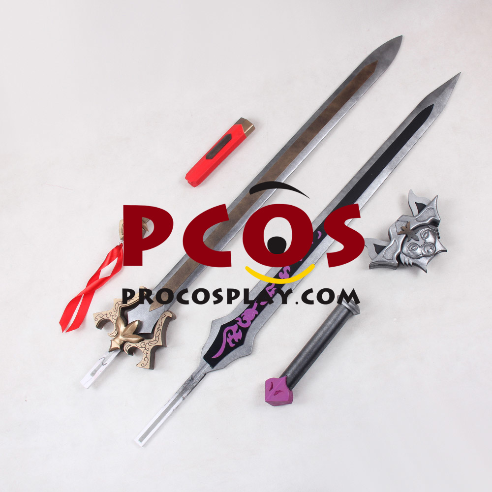 Dynasty Warriors 8 Liu Bei Cosplay Double Sword mp002479 - Best ...