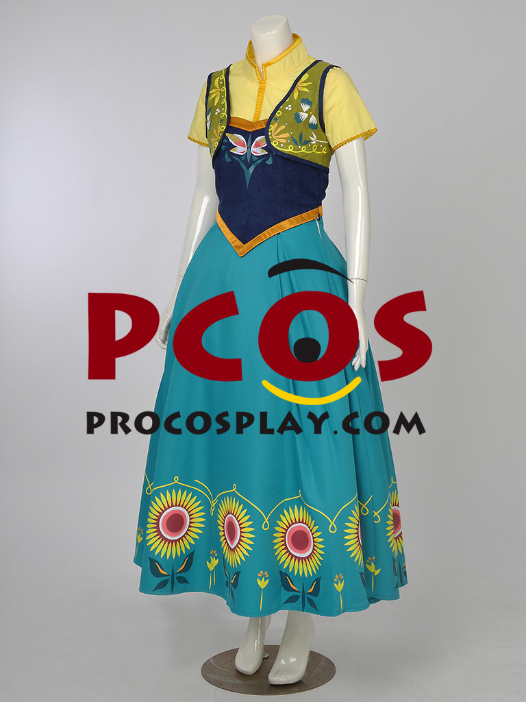 Frozen Fever Anna Cosplay Costume mp002712 - Best Profession Cosplay ...