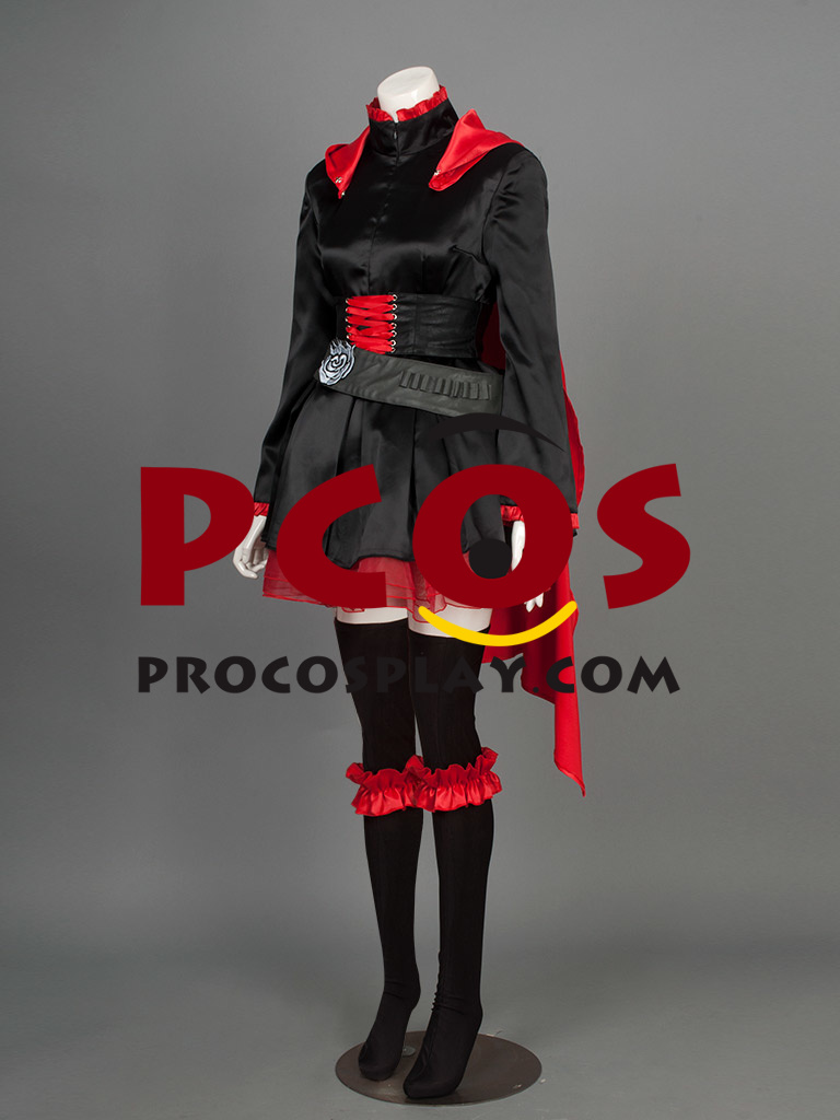Anime RWBY-Red Trailer Character Ruby Rose Cosplay Costume for Sale ...