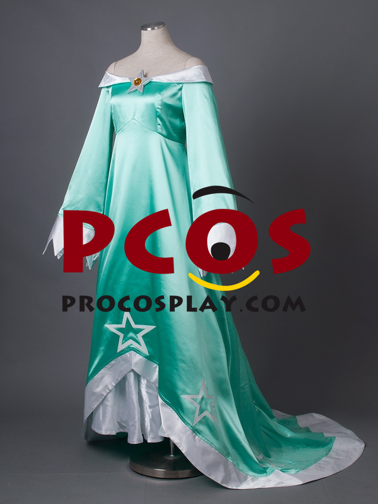 Super Mario Galaxy Wii U Rosalina & Luma Cosplay Costume mp002981 ...