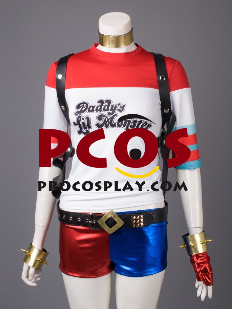 Suicide Squad Harley Quinn Cosplay Costume Whole Suit mp003402 - Best ...