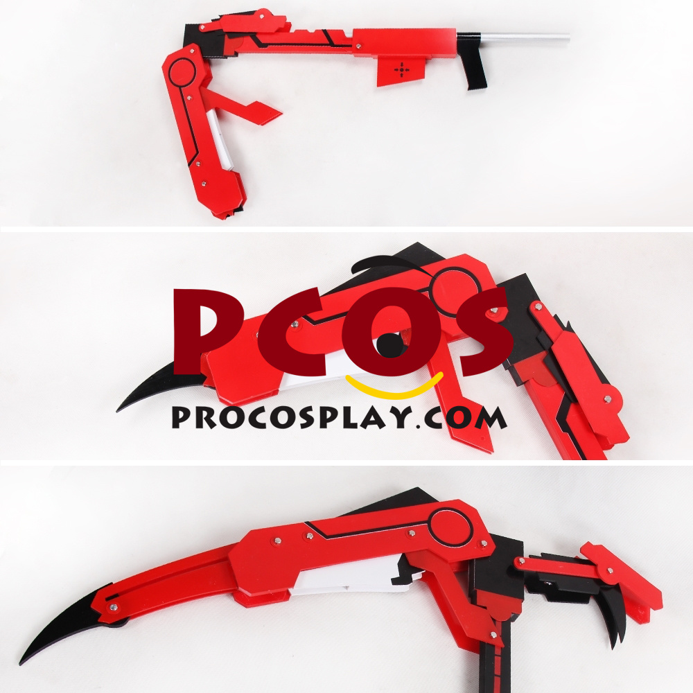 New RWBY Ruby Rose Cosplay Foldable Crescent Rose Sniper Rifle mp003576 ...