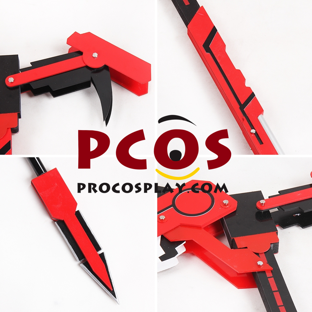 New RWBY Ruby Rose Cosplay Foldable Crescent Rose Sniper Rifle mp003576 ...