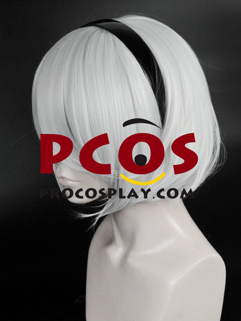 Nier:Automata YoRHa 2B White Cosplay Wig mp003637 - Best Profession ...