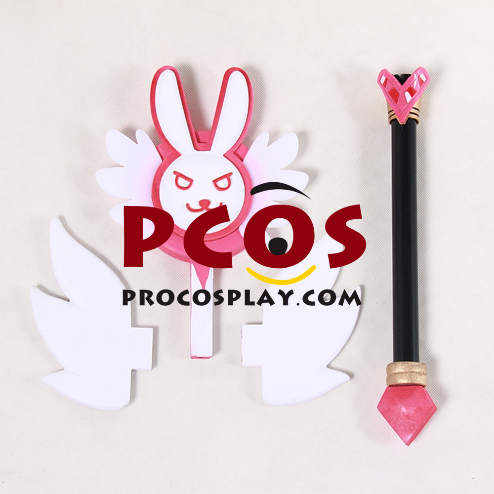 Overwatch Magical Girl Skin D.Va Hana Song Cosplay Magic Wand mp003891 ...