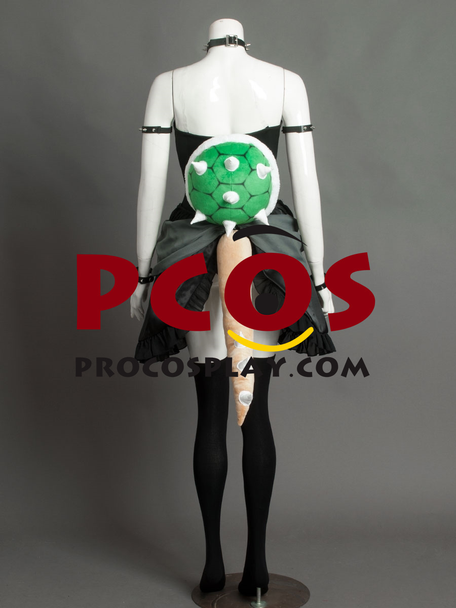 Ready to Ship Super Mario Bros Princess Bowser Bowsette Cosplay Costume ...
