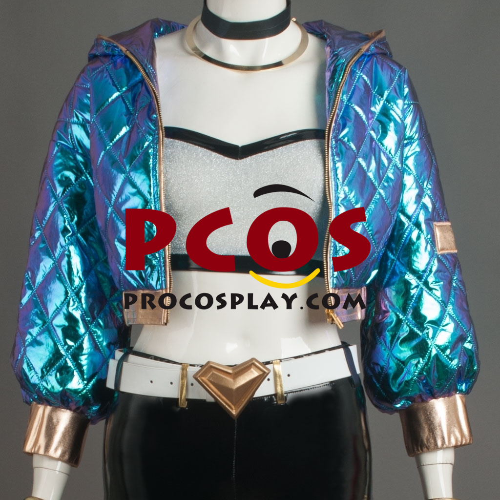 Ready to Ship League of Legends LOL KDA Akali Cosplay Costume Only Coat ...
