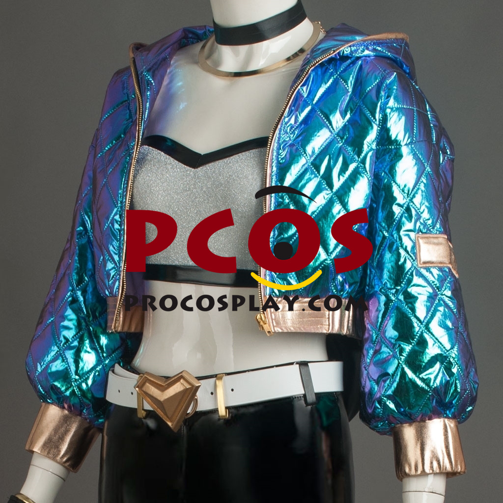 Ready to Ship League of Legends LOL KDA Akali Cosplay Costume Only Coat ...