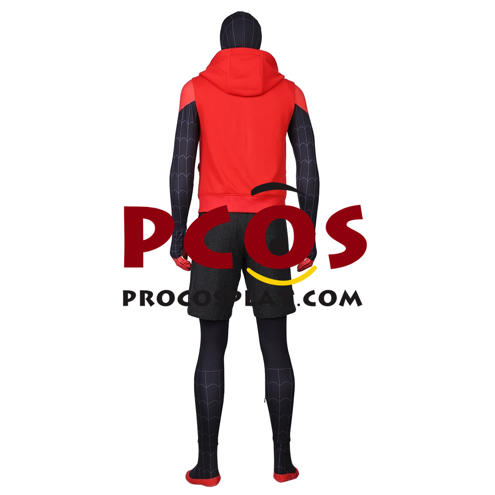 Movie Into the Spider-Verse 2 Miles Morales Little Black Spider Cosplay ...