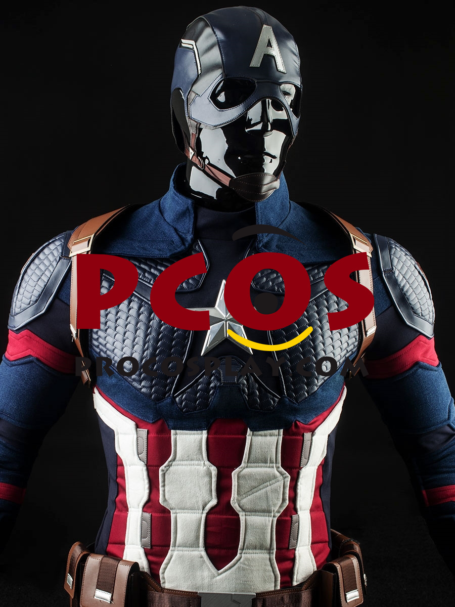 Avengers Endgame Captain America Steve Rogers Cosplay Costumes - Best ...