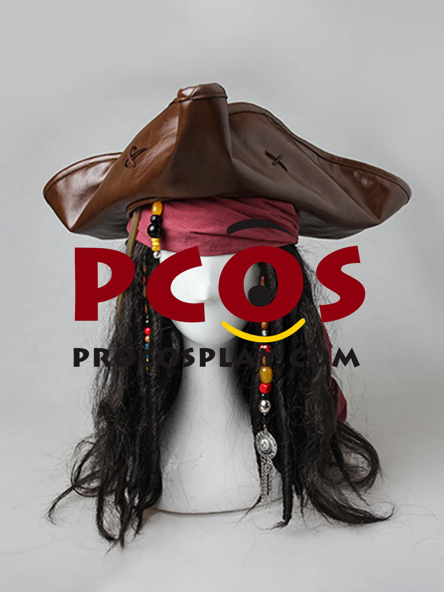 Pirates of the Caribbean Captain Jack Sparrow Cosplay Costume mp004995 ...