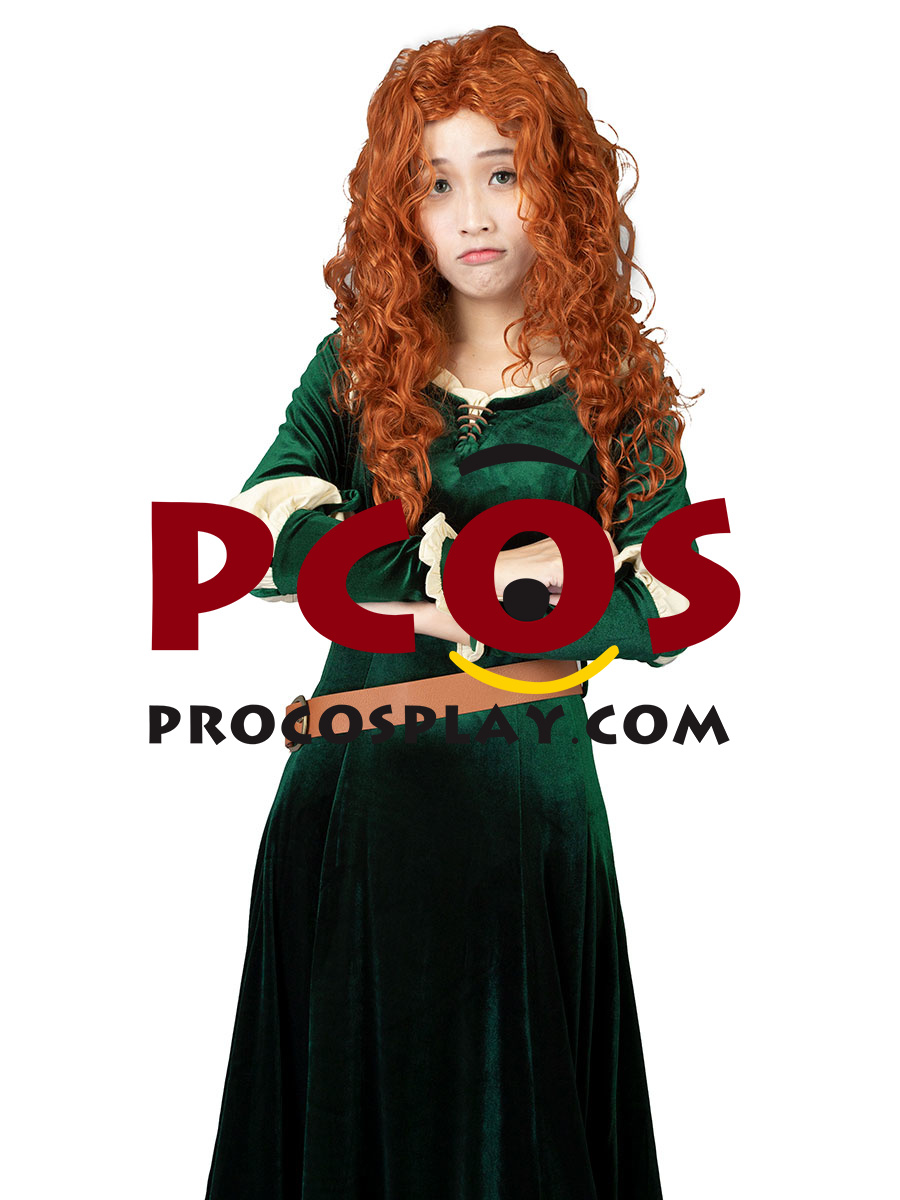 Disney Pixar Film Brave Princess Merida Cosplay Costume for Adults ...