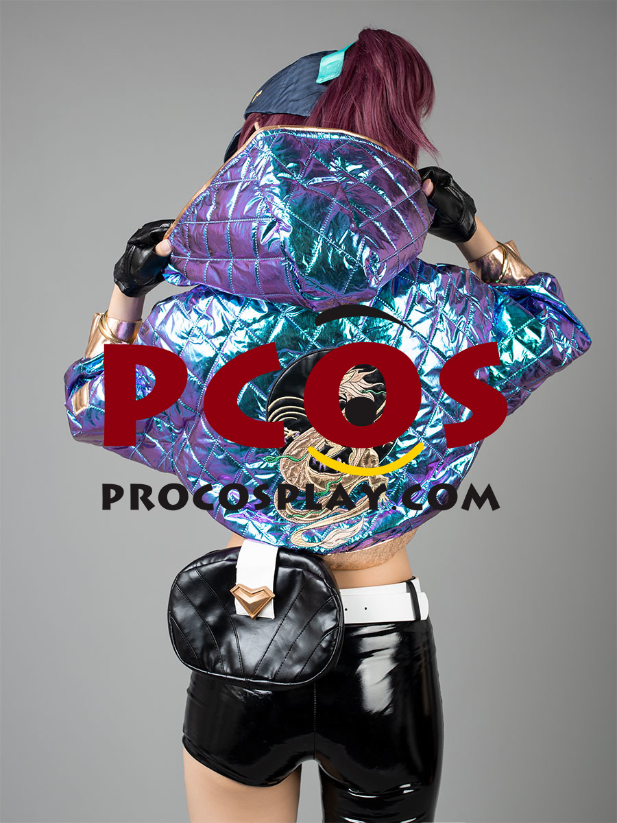 Ready to Ship League of Legends LOL KDA Akali Cosplay Costume Only Coat ...