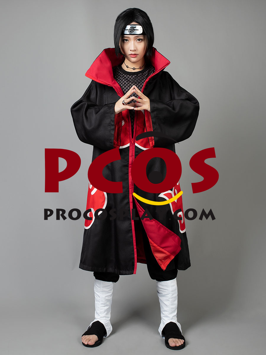 Custom-made Akatsuki Itachi Uchiha Cosplay Costume mp000683 - Best ...