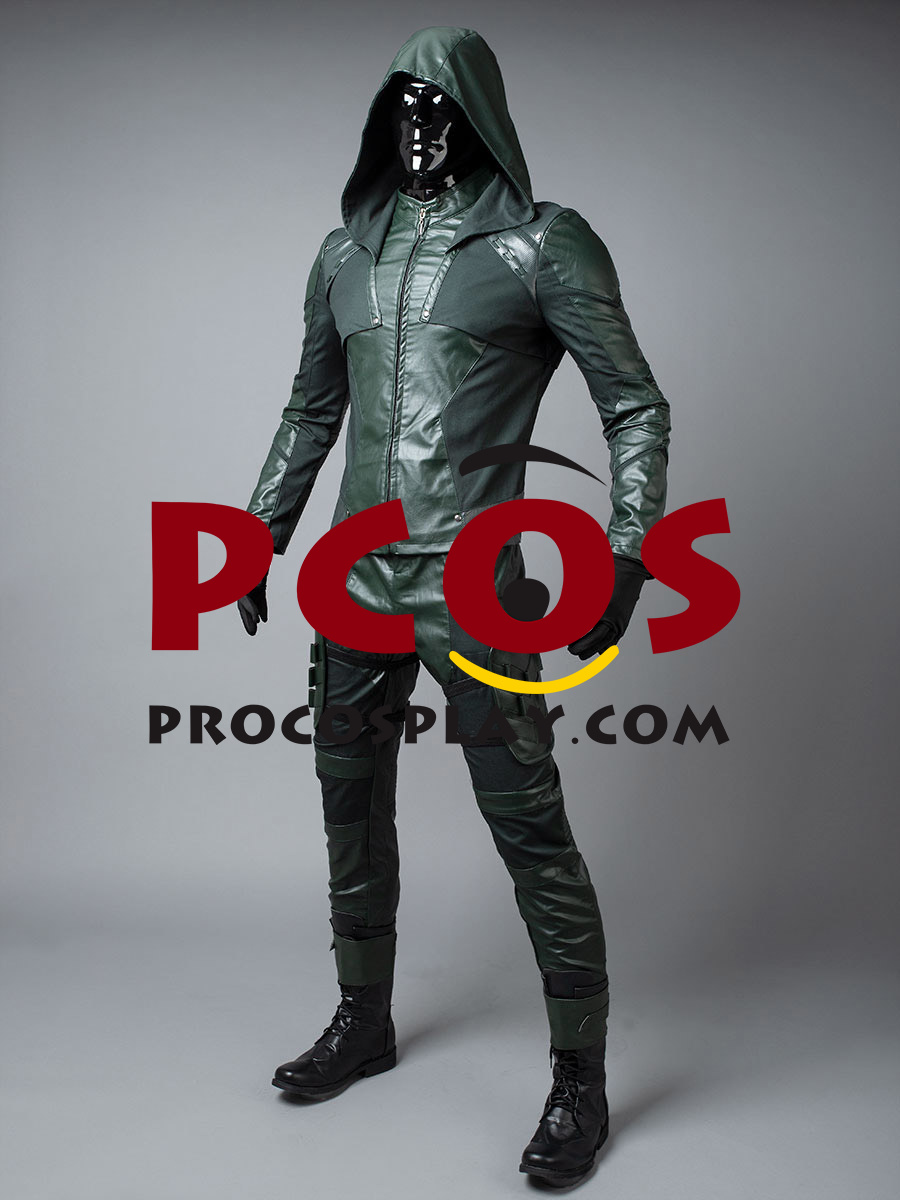 Green Arrow Season 8 Oliver Queen Cosplay Costume mp005101 - Best ...