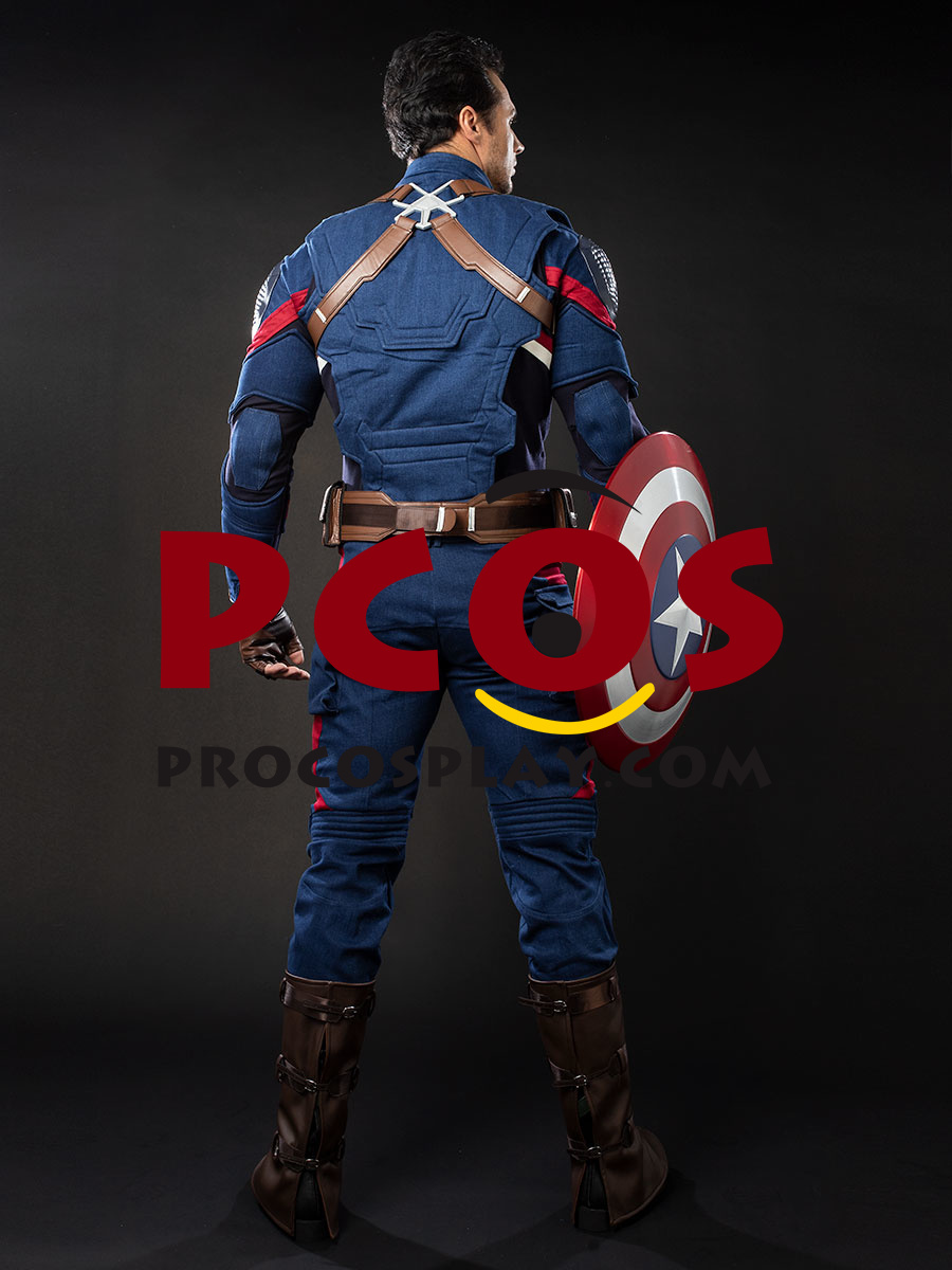 Avengers Endgame Captain America Steve Rogers Cosplay Costumes - Best ...