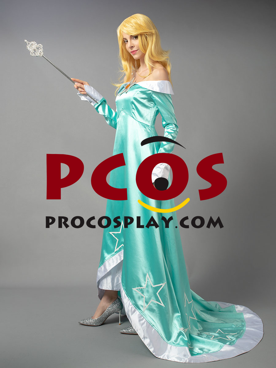 Super Mario Galaxy Wii U Rosalina & Luma Cosplay Costume mp002981 ...