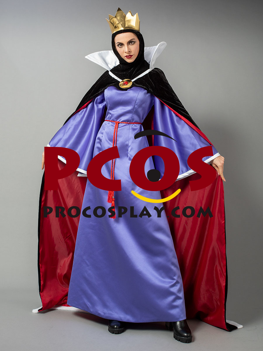 Snow White and the Seven Dwarfs Evil Queen Cosplay Costume for adult ...