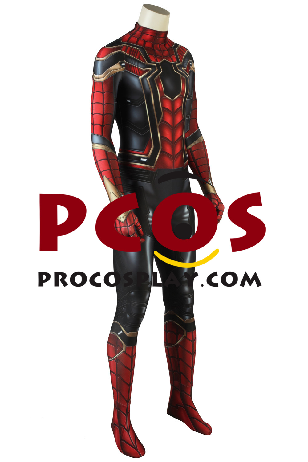 Infinity War Spider-Man Peter Parker Cosplay Costume 3D Jumpsuit ...