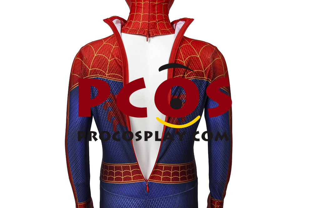 Spider-man: Into The Spider-verse Peter Parker Cosplay Jumpsuit For