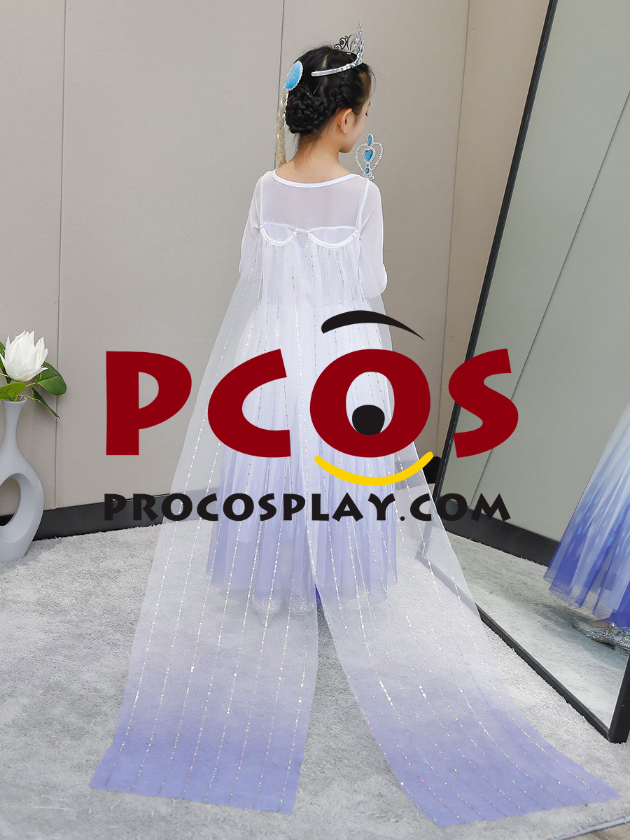 Ready to Ship Frozen 2 Elsa Spirit Dress Cosplay Costume For Kids ...