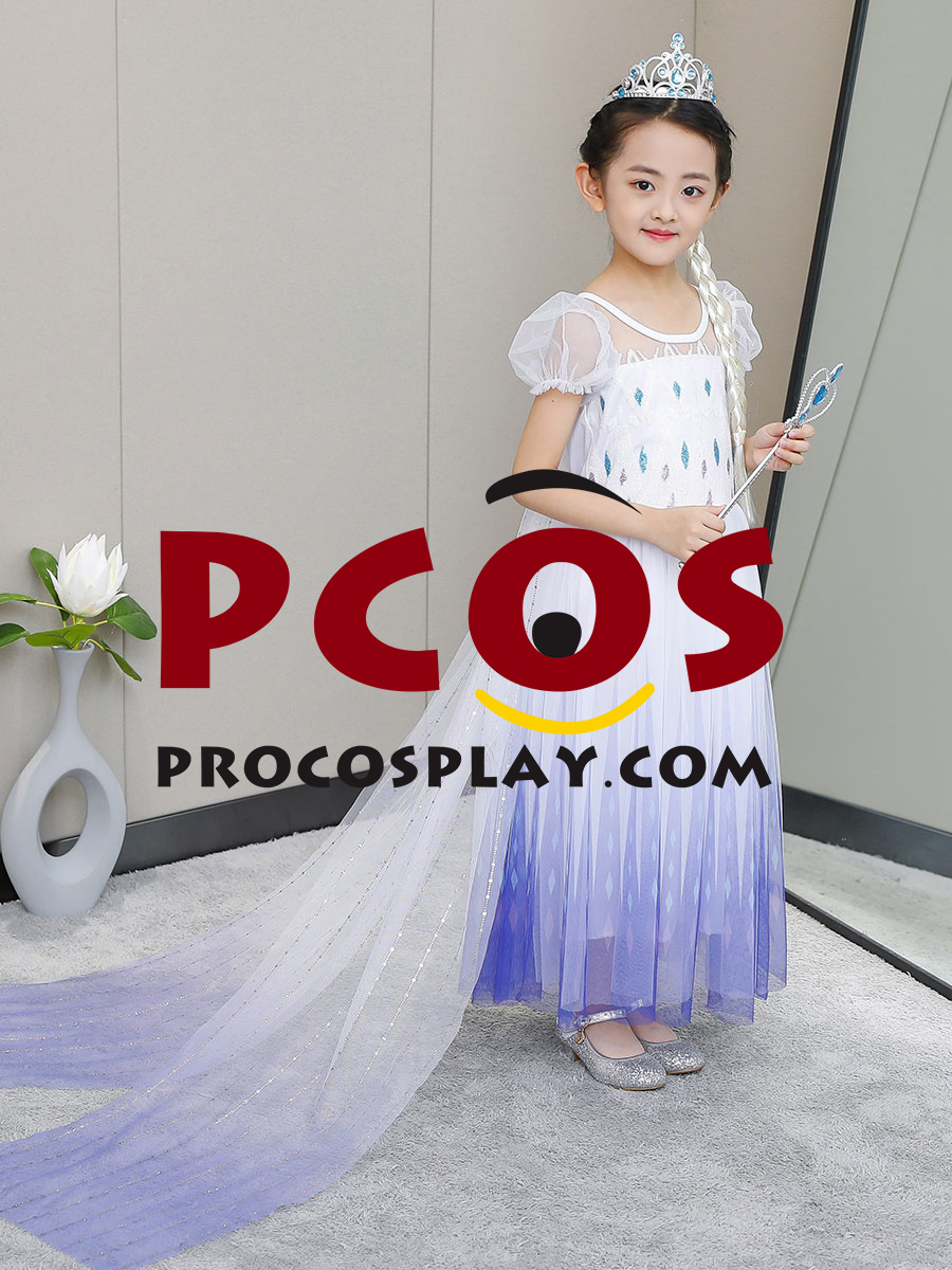Ready to Ship Frozen 2 Elsa Spirit Dress Cosplay Costume For Kids ...