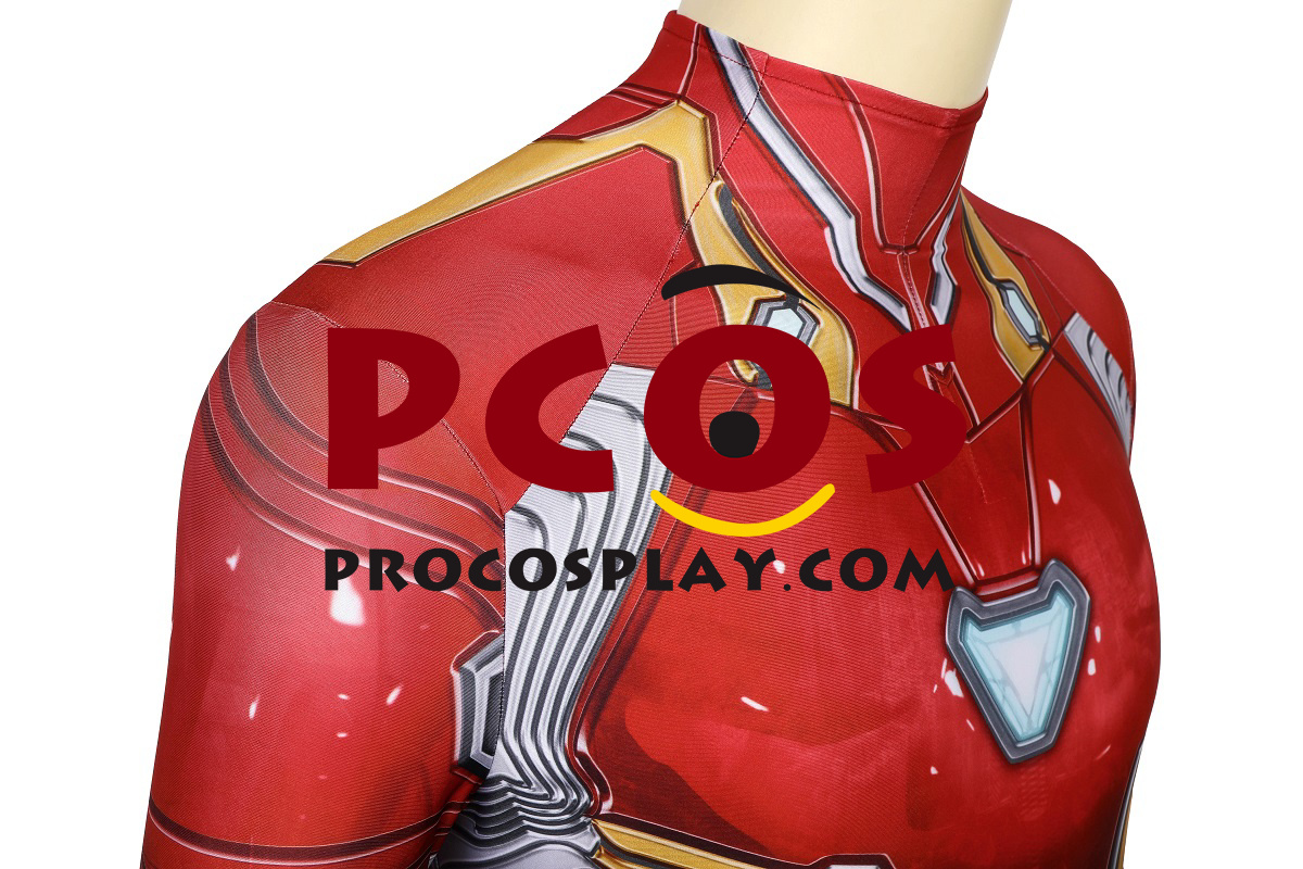 Avengers Infinity War Iron Man Tony Stark Nanotech Suit Cosplay Costume ...