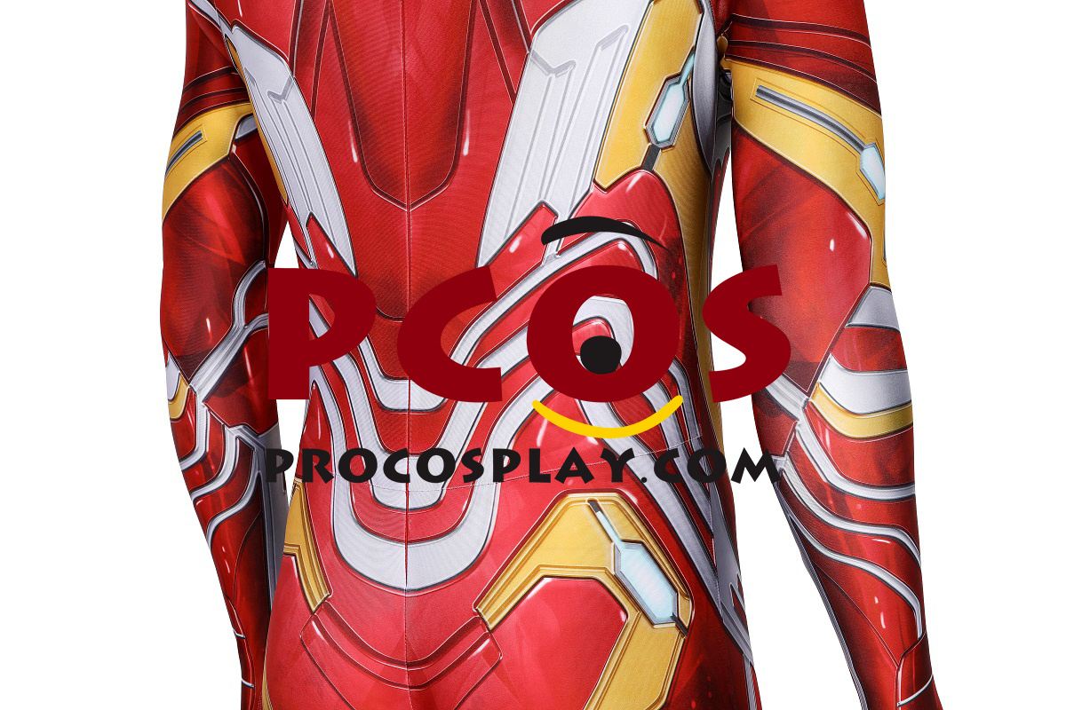 Avengers Infinity War Iron Man Tony Stark Nanotech Suit Cosplay Costume ...