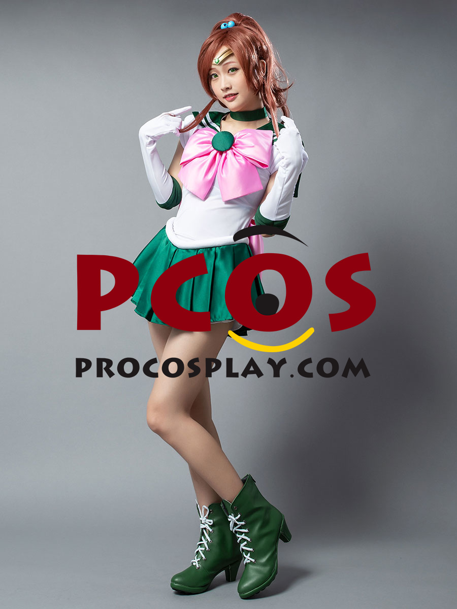 Sailor Moon Sailor Jupiter Kino Makoto Cosplay Costume Set mp000292 ...
