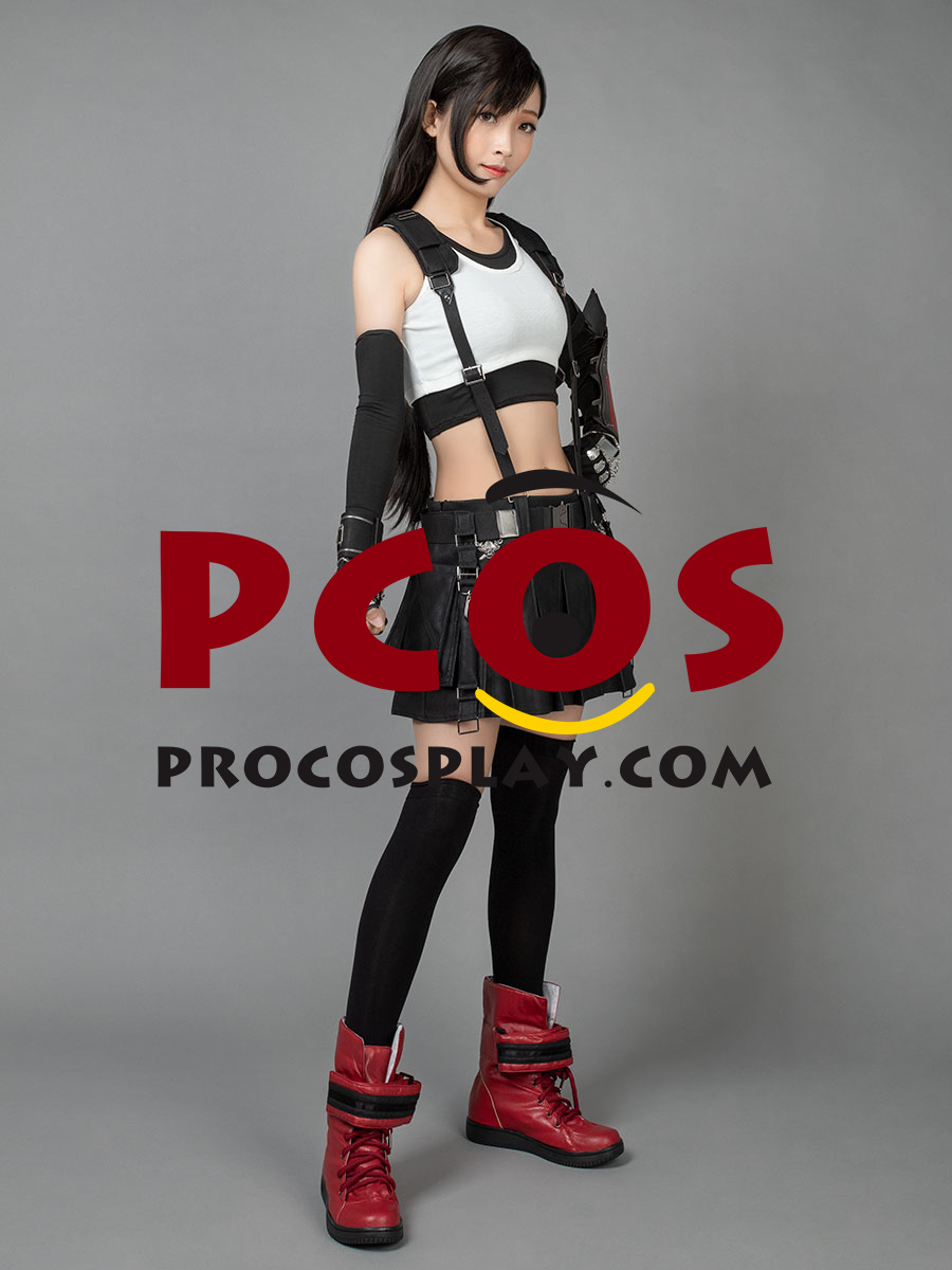 High Quality Final Fantasy VII Remake Tifa Lockhart Cosplay Costume for ...