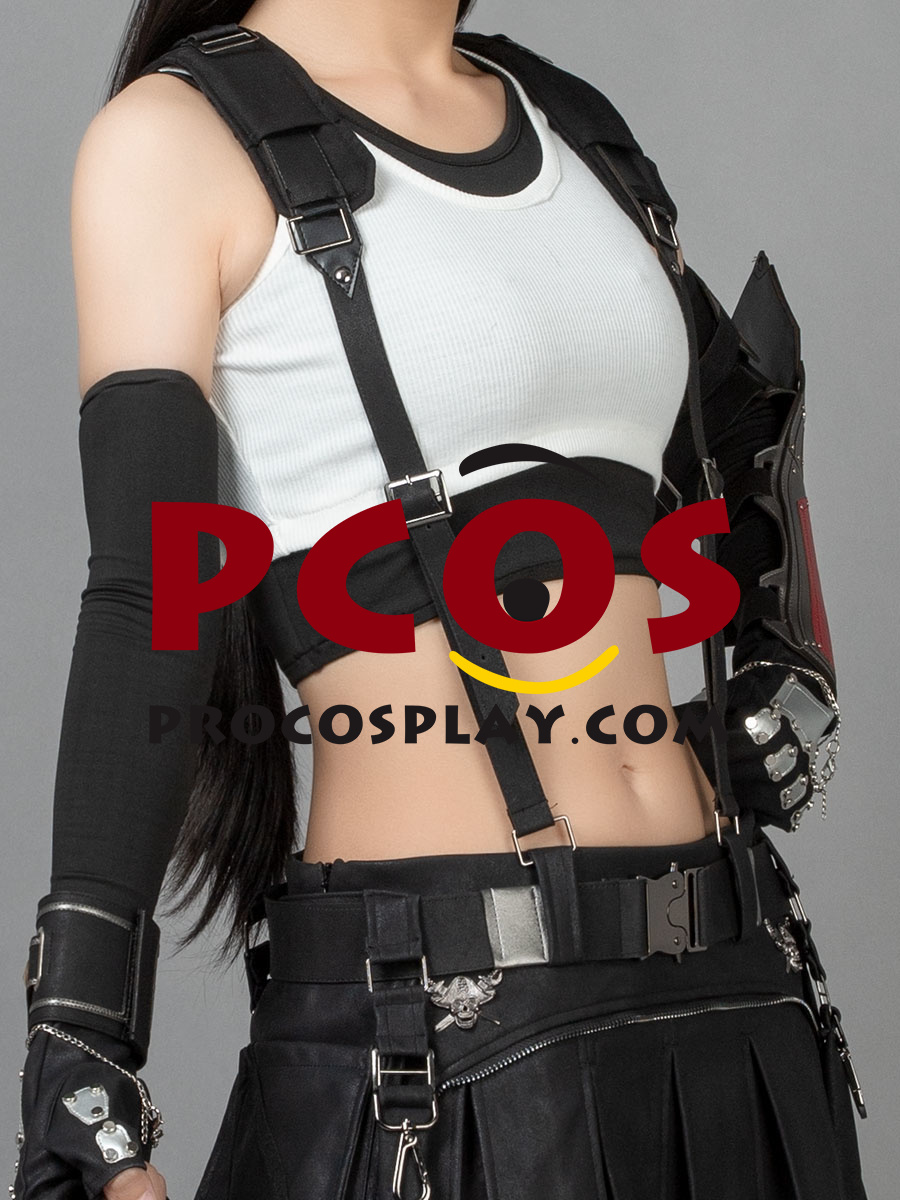 High Quality Final Fantasy VII Remake Tifa Lockhart Cosplay Costume for ...