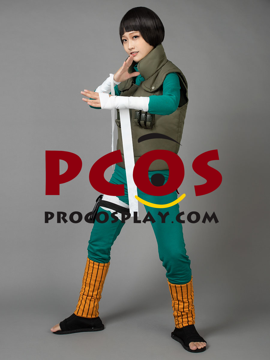 Rock Lee FromAnime Rock Lee Cosplay Costume Whole Set mp000447 - Best ...