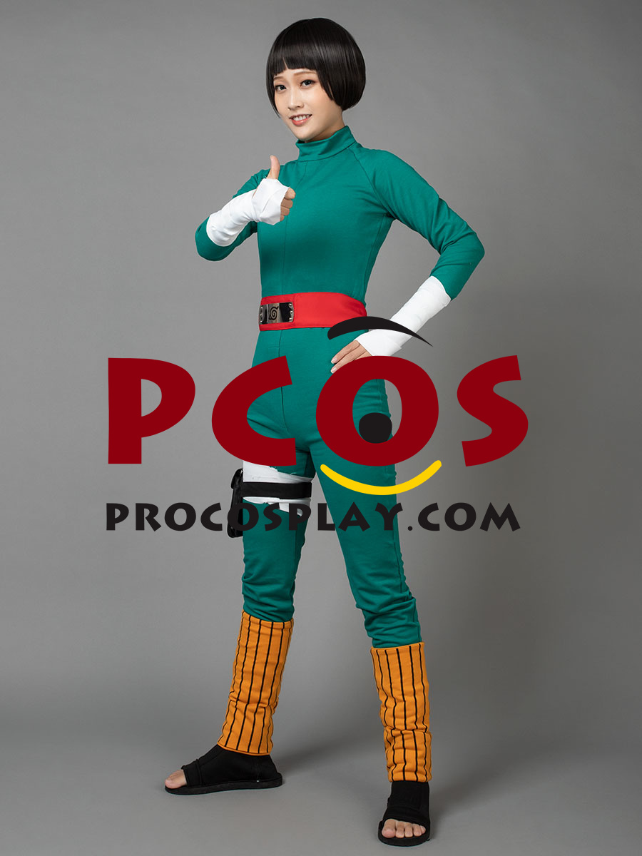 Rock Lee FromAnime Rock Lee Cosplay Costume Whole Set mp000447 - Best ...
