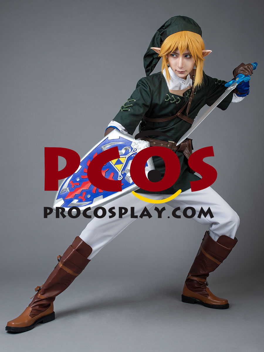 The Legend of Zelda: Twilight Princess Link Cosplay Costume mp005623 ...