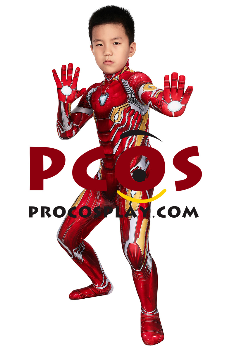 Avengers Infinity War Iron Man Tony Stark Nanotech Suit Cosplay Costume ...