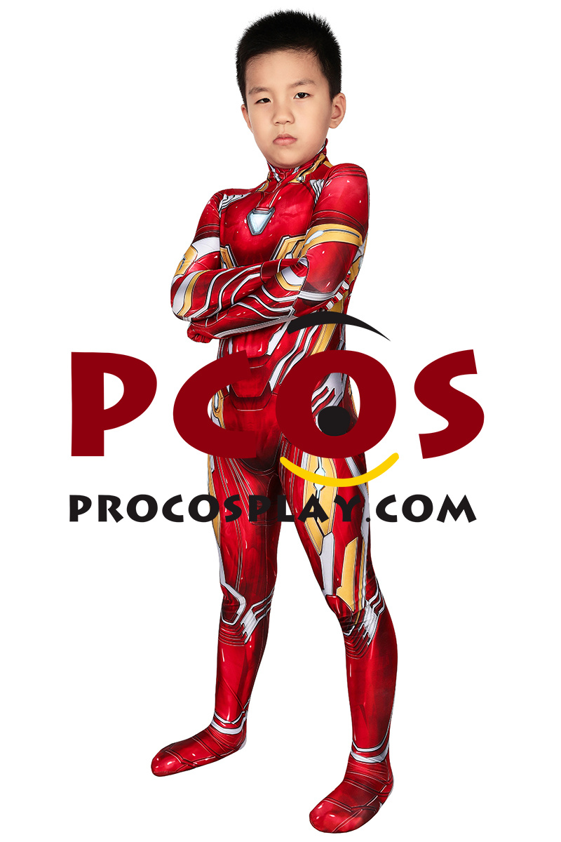 Avengers Infinity War Iron Man Tony Stark Nanotech Suit Cosplay Costume ...