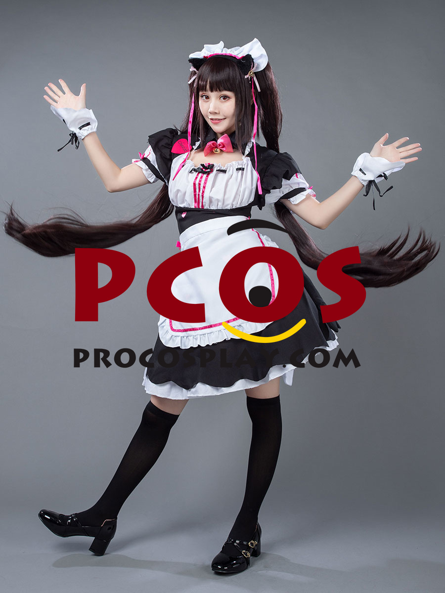 Ready to Ship NEKOPARA Chocola Maid Cosplay Costume mp005746 - Best ...