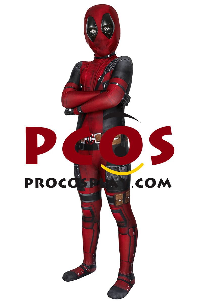New Deadpool 2 Wade Wilson Cosplay Jumpsuit For Kids mp006045 - Best ...