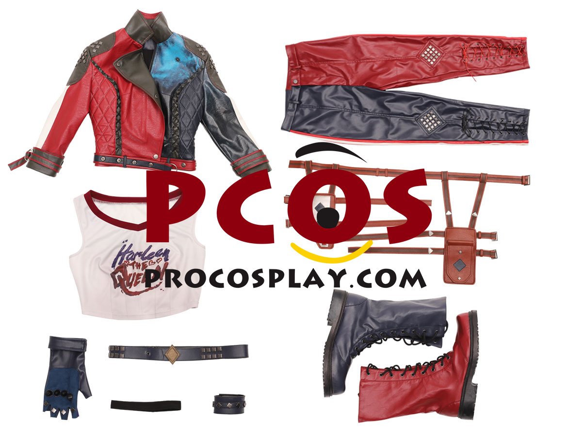 Suicide Squad: Kill the Justice League Harley Quinn Cosplay Costume ...