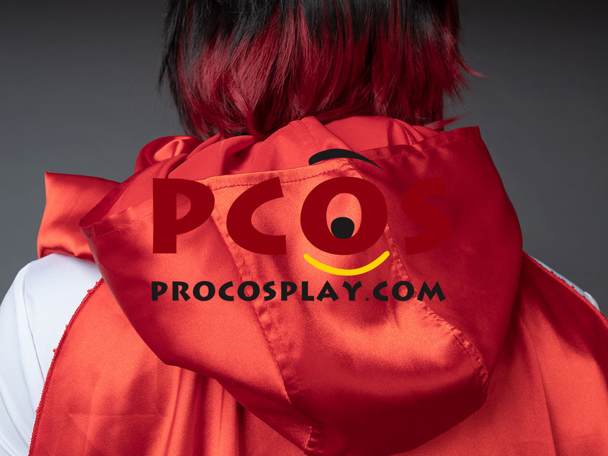 Anime RWBY Volume.7 Season 7 Red Ruby Rose Cosplay Costume for Girls ...